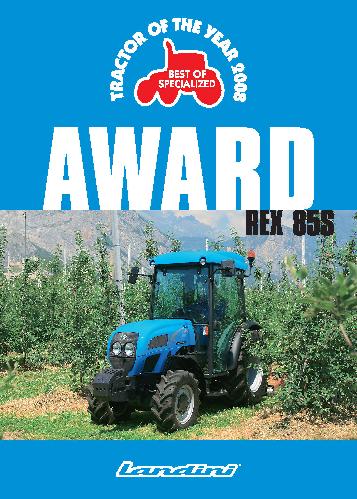Landini REX 85 S il 'Best of Specialized' - Agrimeccanica - AgroNotizie